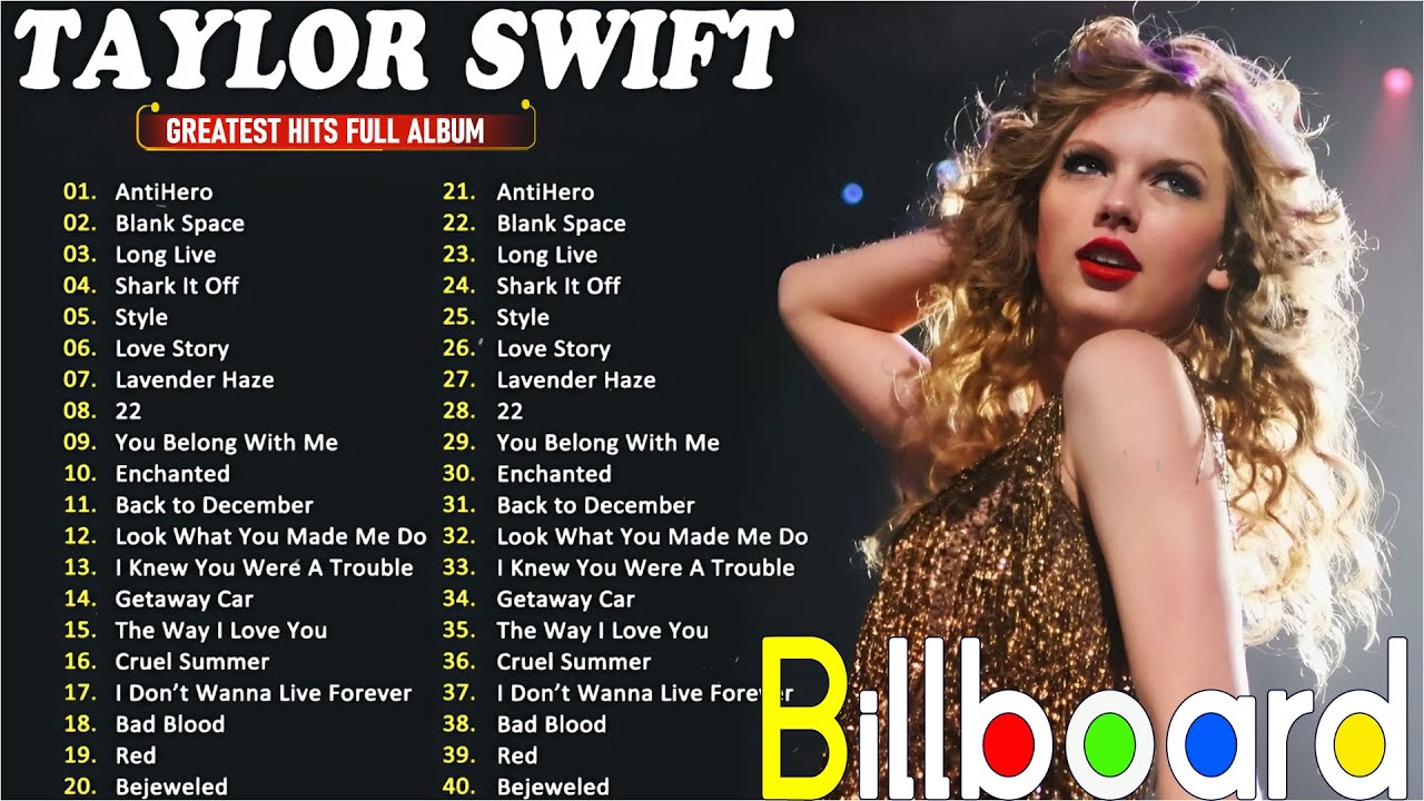 Taylor Swift Greatest Hits 2024😊 Best Pop Songs Playlist ️Taylor Swift ...