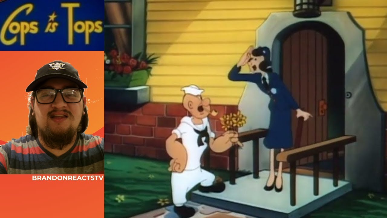 Popeye the Sailor: Cops is Tops (1955) – First Time Watching: Olive Oyl ...