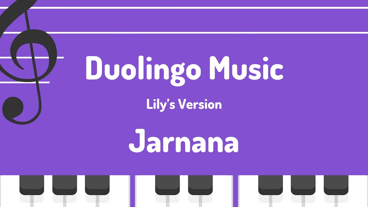 S4, U39: Jarnana - Duolingo (Music) - YouTube