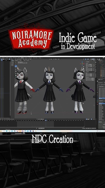 Making NPCs for my Indie Adventure Game! #indiegame #gamedevcommunity #gamedev - YouTube