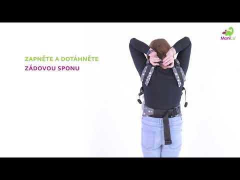 MoniLu UNI Start - přední nošení