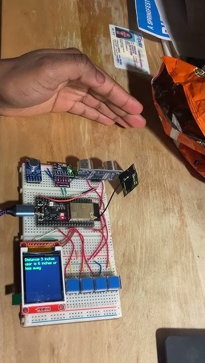 ultrasonic sensor - YouTube