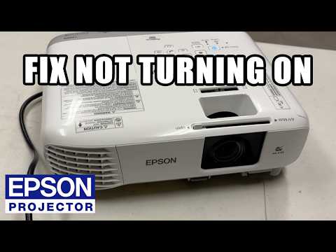 Epson Projector : How to Fix if Not Turning ON