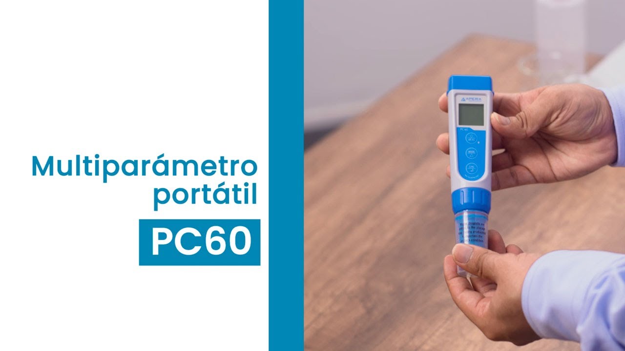 Multiparámetro portátil PC60 ¿Qué es y cómo se usa? - YouTube