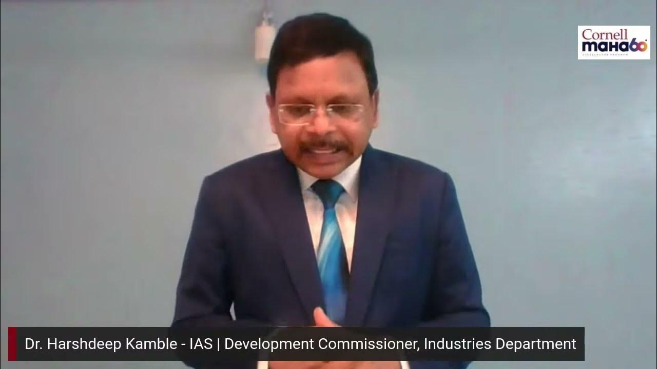 Cornell Maha 60 | Live with Dr. Harshdeep Kamble, IAS - YouTube