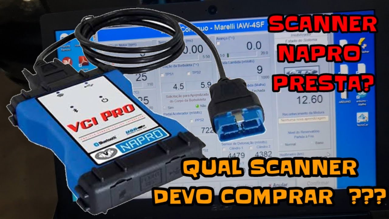 SCANNER NAPRO VCI PRO ### QUAL SCANNER COMPRAR ?? - YouTube