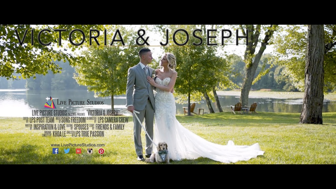 Victoria and Joseph Wedding Highlight at Indian Trail Club, NJ - YouTube