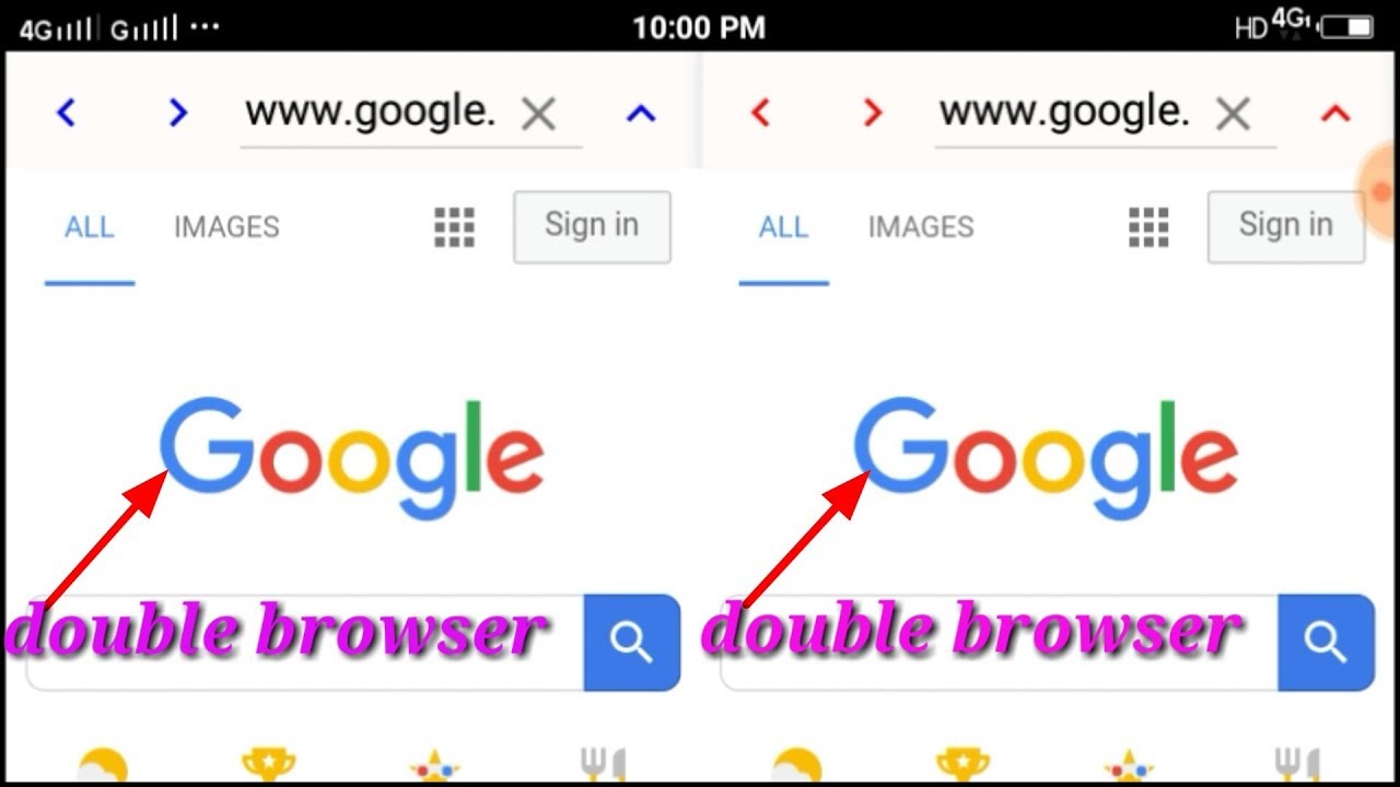 How To Get Dual Screen Browser Android - YouTube