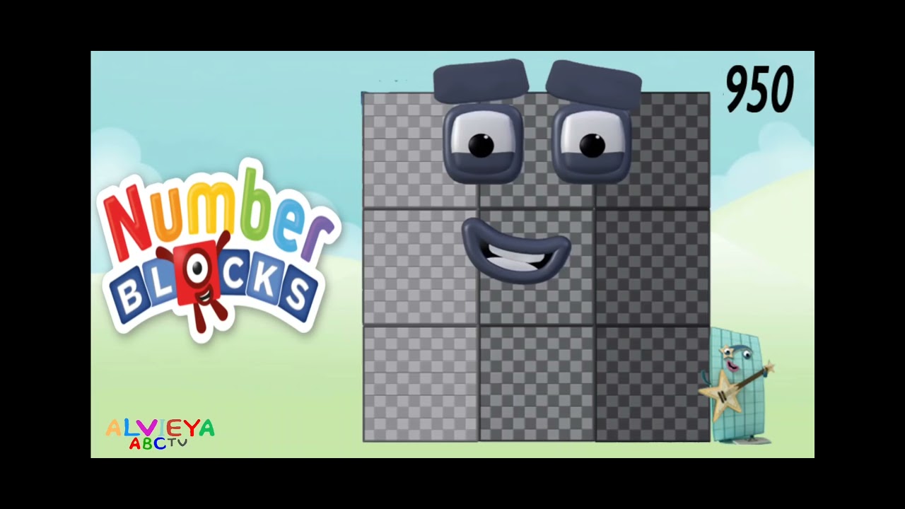 Numberblocks 10's To 1000 - YouTube