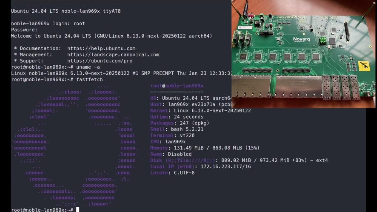 Novarq Tactical 1000 - Open Source Switch - YouTube