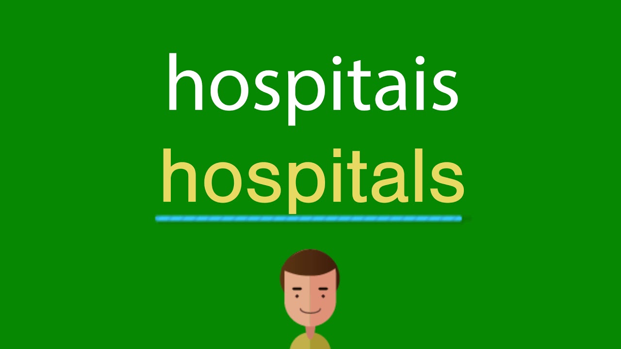 Hospital Em Inglês Pronuncia - FDPLEARN