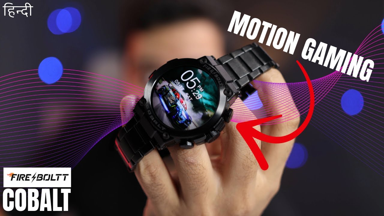 Fire Boltt Cobalt (BLACK) SmartWatch with 4GB Storage & Motion Sensor ...