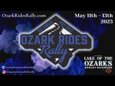 Ozark Rides Rally at Lake of the Ozarks 2023 - YouTube