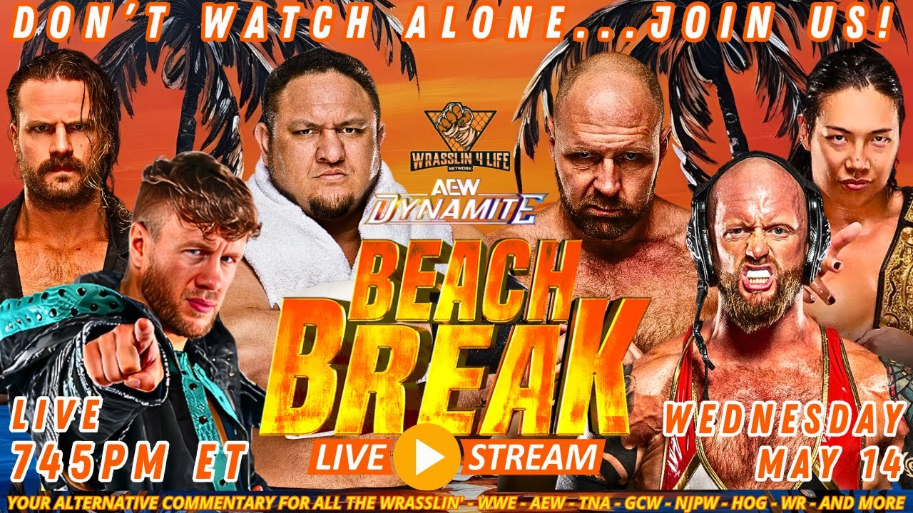 AEW Dynamite Beach Break Live Stream - Join Our Live Chat! (May 13 ...