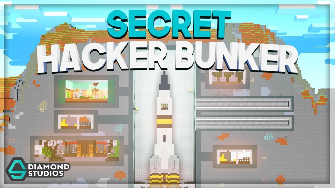 Secret Hacker Bunker - Diamond Studios - YouTube