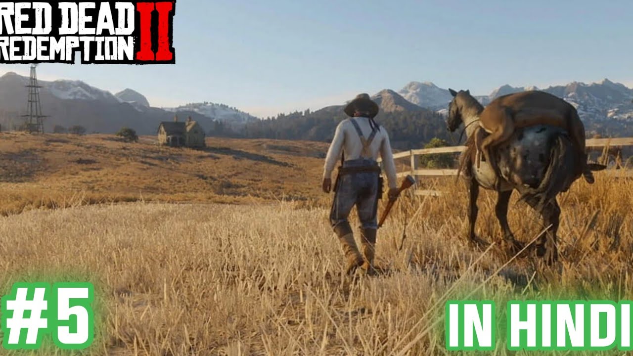 Red Dead Redemption 2 Multiplayer Gameplay In Hindi Live || RDR 2 ...