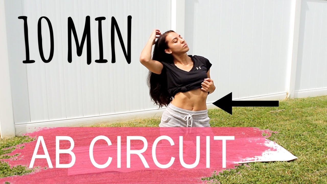 GET ABS FAST! // AB CIRCUIT WORKOUT - YouTube