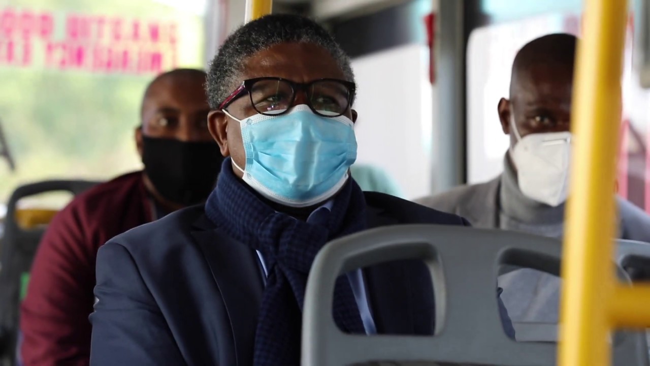 Minister Fikile Mbalula visits the Areyeng & Tshwane Bus Services ...