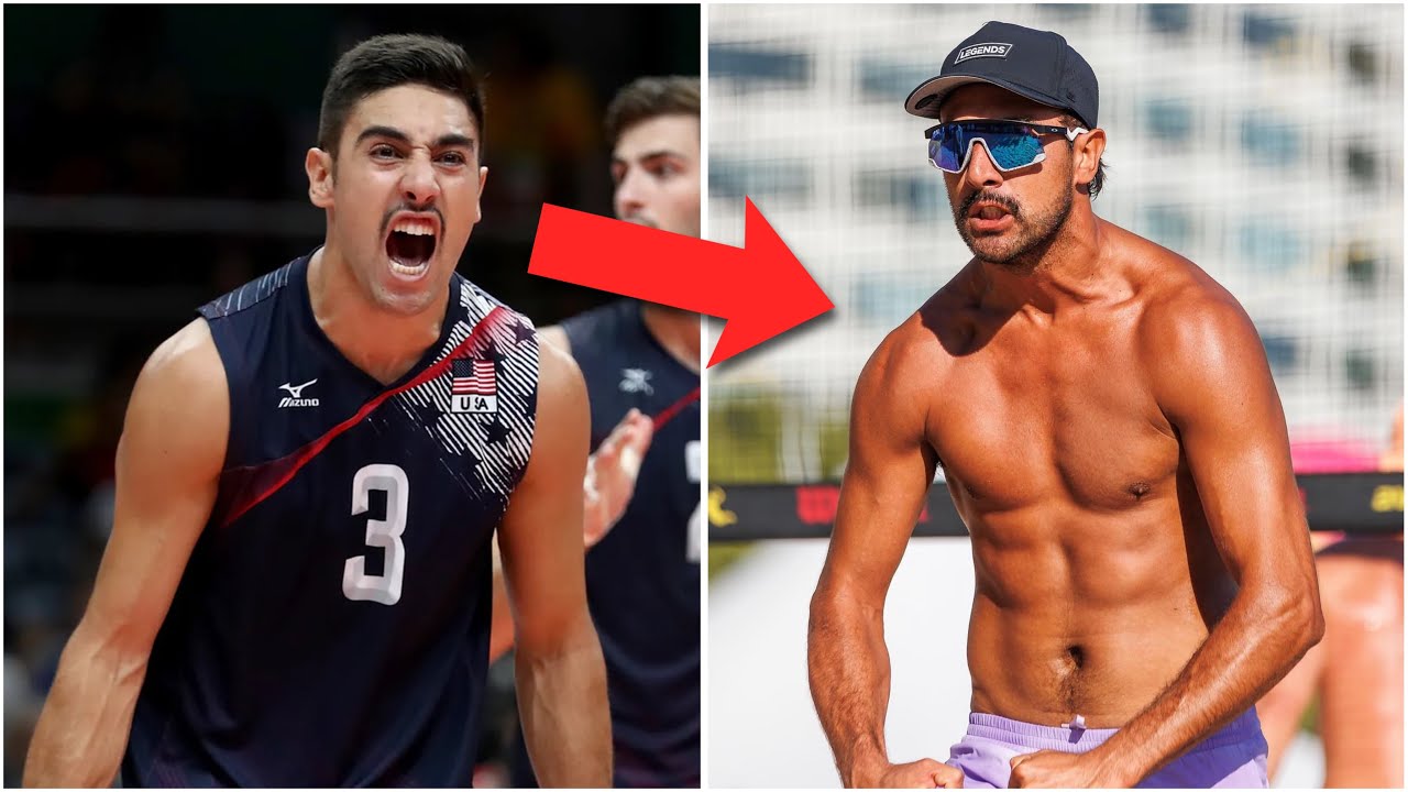 From INDOOR to BEACH Volleyball Player | Taylor Sander - Monster of the ...