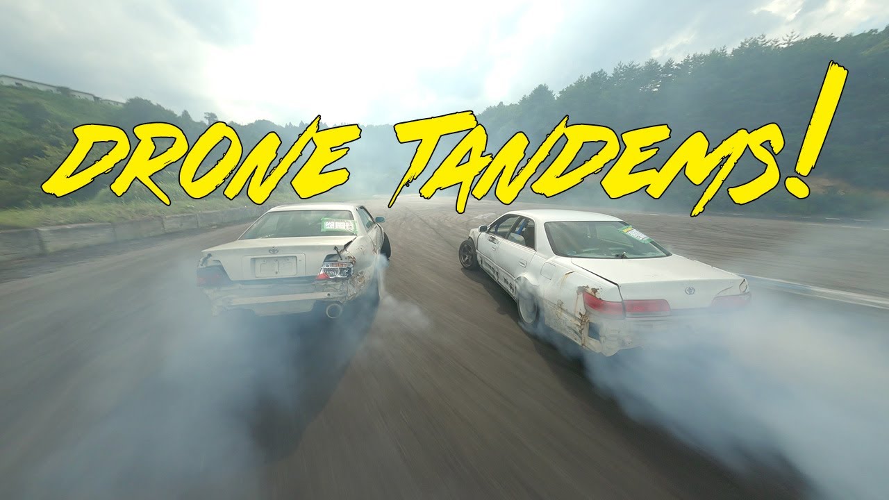 Tandem Drifting With Formula Drift Japan Drivers In JZX100s (Ebisu ...