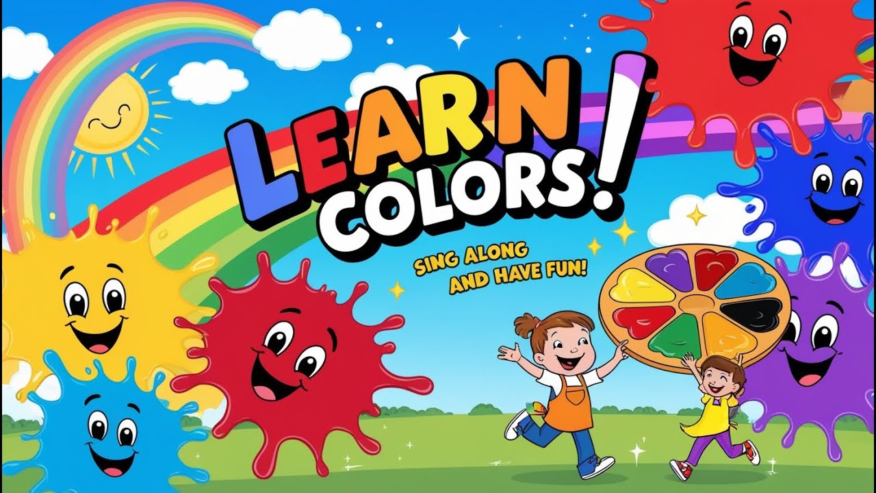 Learn Colors with This Happy Song for Kids! - YouTube