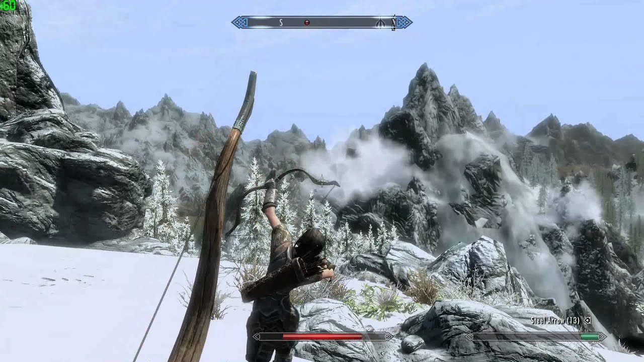 Skyrim Ultra gameplay with a few mods GTX 750 Ti - YouTube