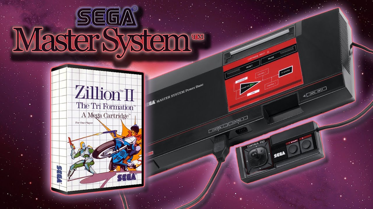 #2032 Master System Time!...Zillion II - The Tri Formation - YouTube