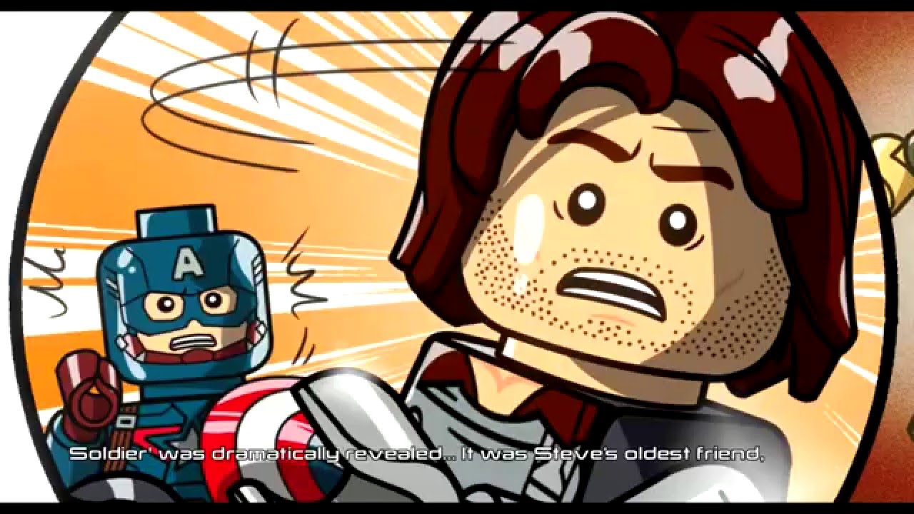 LEGO Marvel Avengers- Bonus Level Winter Soldier- Lack Of Insight - YouTube