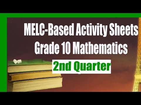 38 MELC-BASED ACTIVITY SHEETS FOR MATH 10 SECOND QUARTER | WORKSHEETS ...