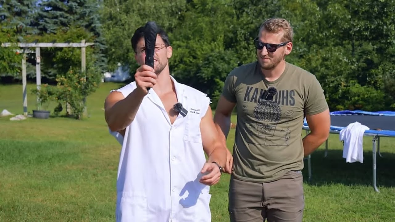 Reaction to Houston Jones video "I Got Destroyed By An ILLEGAL Weapon ...