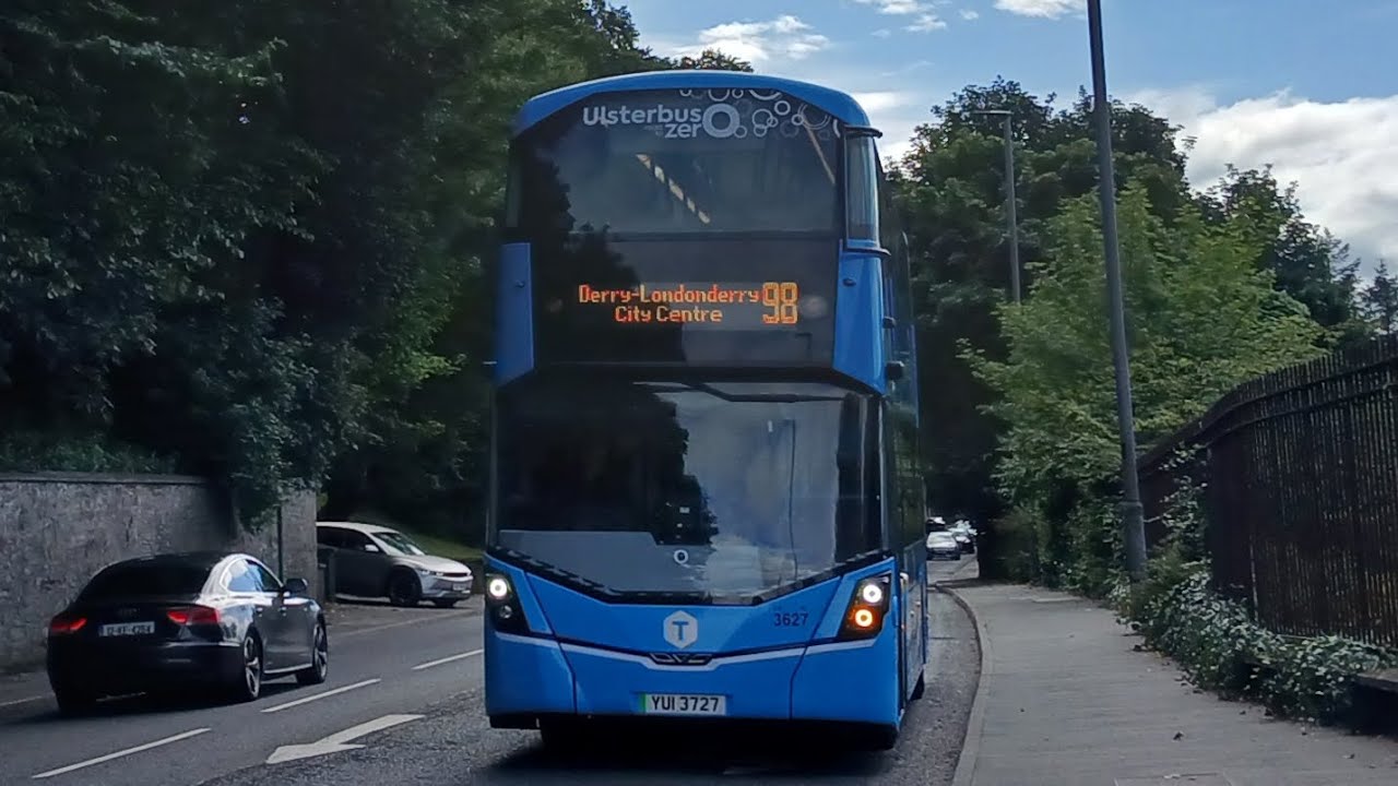 Translink Ulsterbus 3627 - YouTube