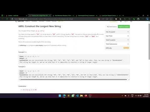 Leetcode Biweekly Contest 107 | Screencast - YouTube
