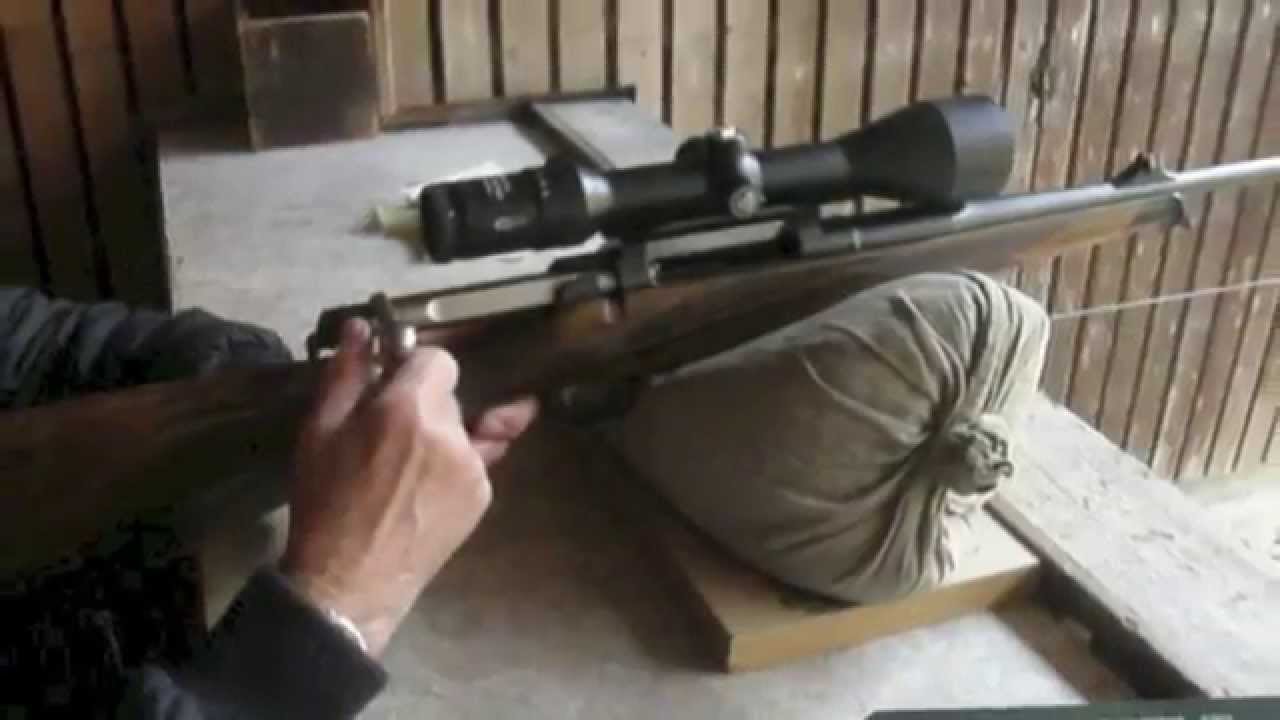 Shooting a Mauser M 03 Alpine Caliber 7x64 with MeoStar R1r 3-12x56 RD ...