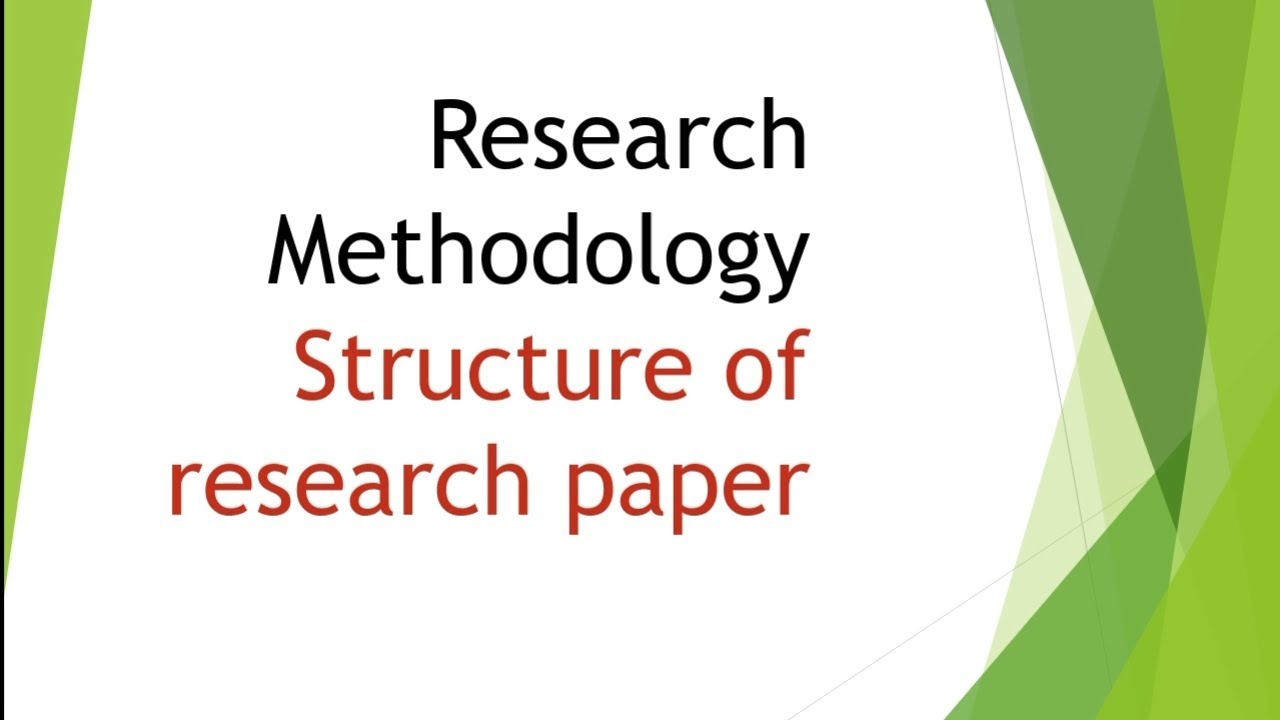 #research methodology #structure of research paper #easy #notes # ...