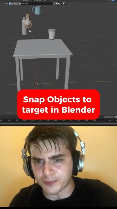 Snap Objects to Target Like a PRO in Blender! - YouTube