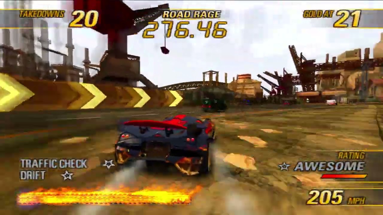 Burnout Revenge - Revenge Racer, Vertical Crasher - YouTube
