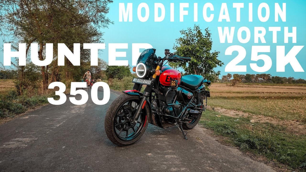 প্রায় 25k টাকার মডিফিকেশন 😱 The most Good-looking Hunter Modification ...