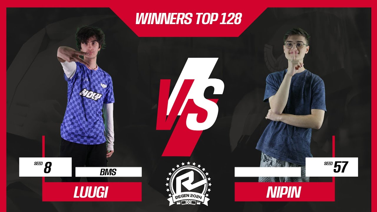 Regen 2024: Winners Top 128 - BMS| Luugi (Luigi) Vs NiPin (Mii Brawler ...
