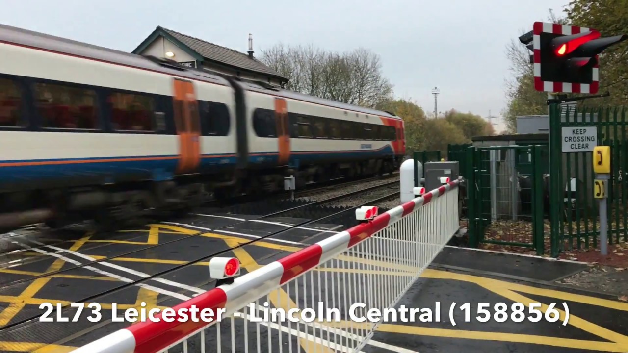 Staythorpe MCB-OD Level Crossing (14/11/2016) - YouTube