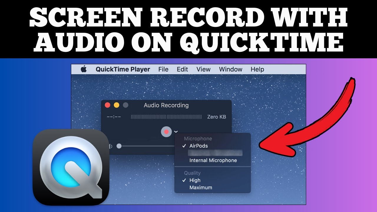 How to Screen Record with Internal Audio on QuickTime (2025 Tutorial) - YouTube