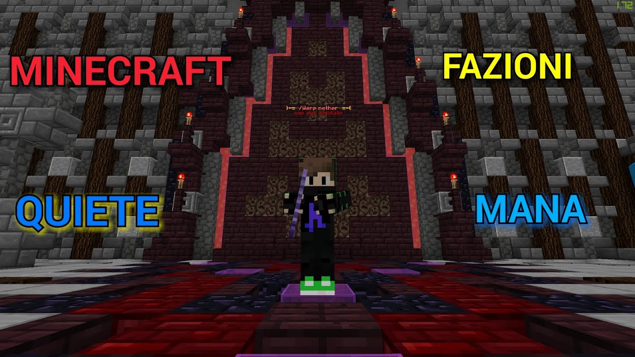 Minecraft Fazioni Feargames. Facciamo QUIETE e vediamo come farmare ...