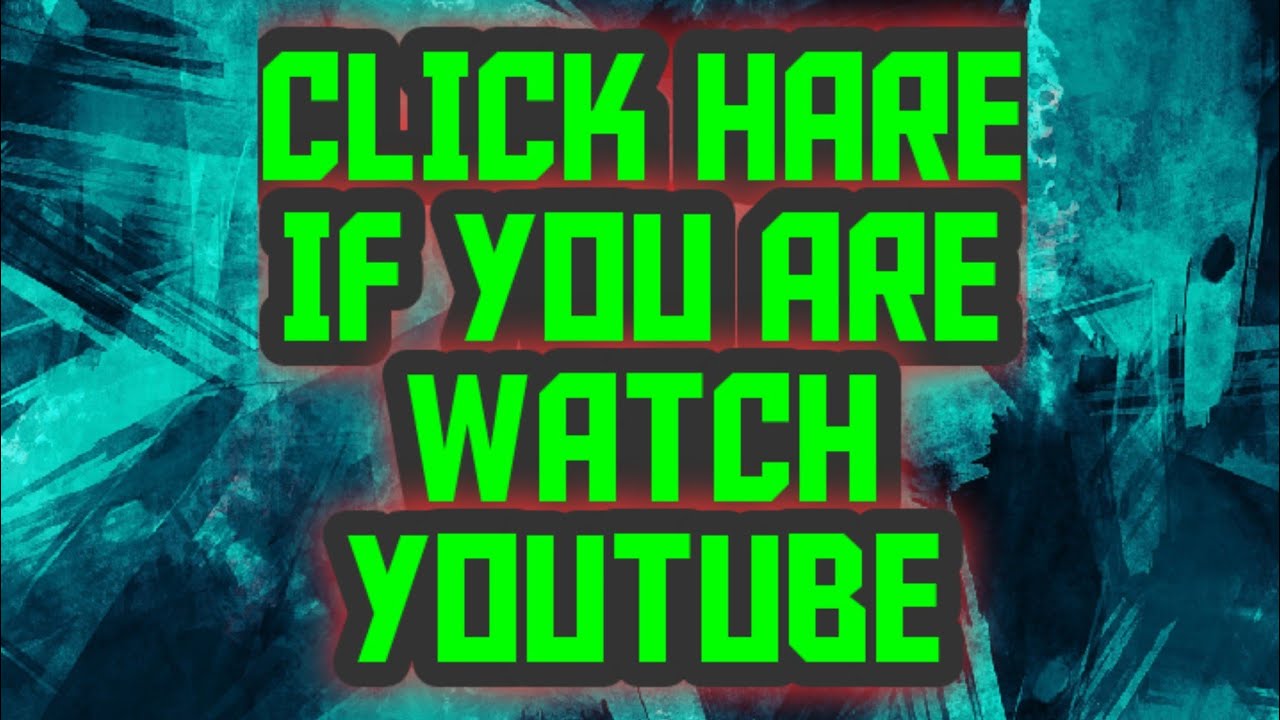 WATCH IT AND SUBSCRIBE - YouTube