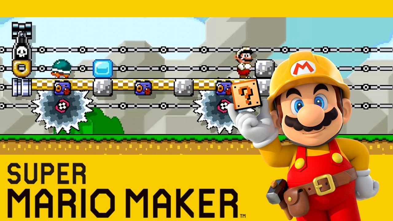 Super Mario Maker - Mario's Shell-dozer! - YouTube