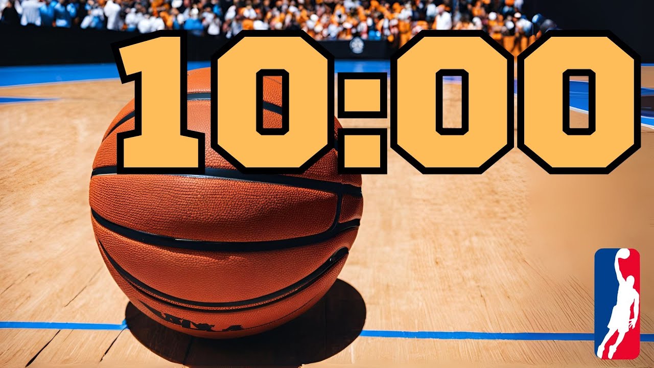 10 Minute Basketball Timer - No Music No Alarm - Ten Min NBA & March ...