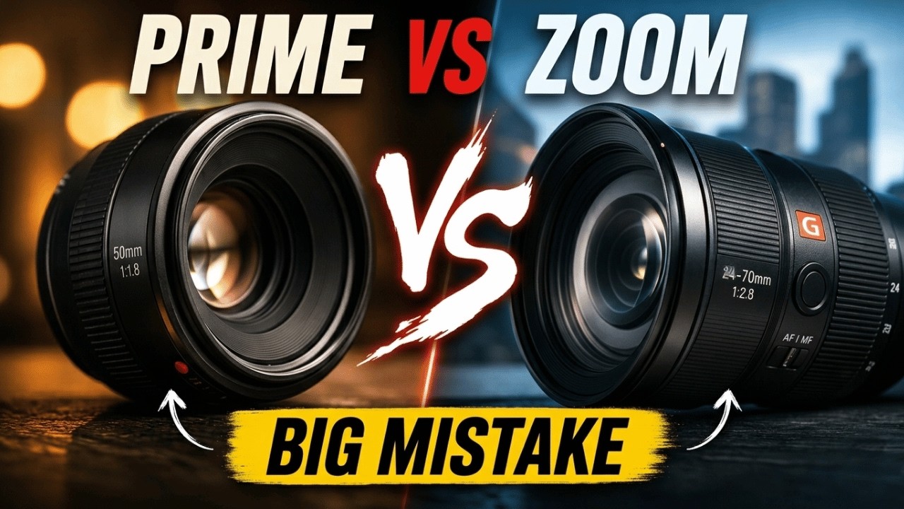 Prime vs Zoom Comparison (2026) Best Lenses for Filmmaking - YouTube