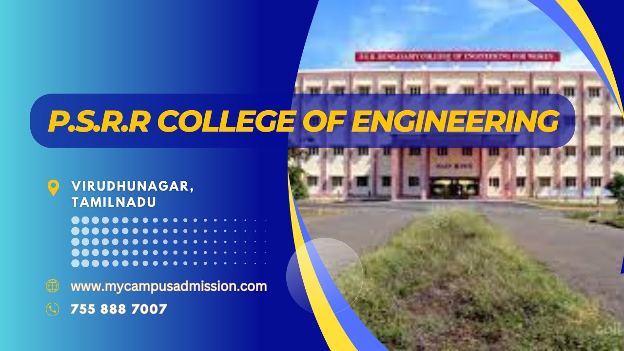 P S R R College of Engineering - Virudhunagar | Engineering Colleges in ...