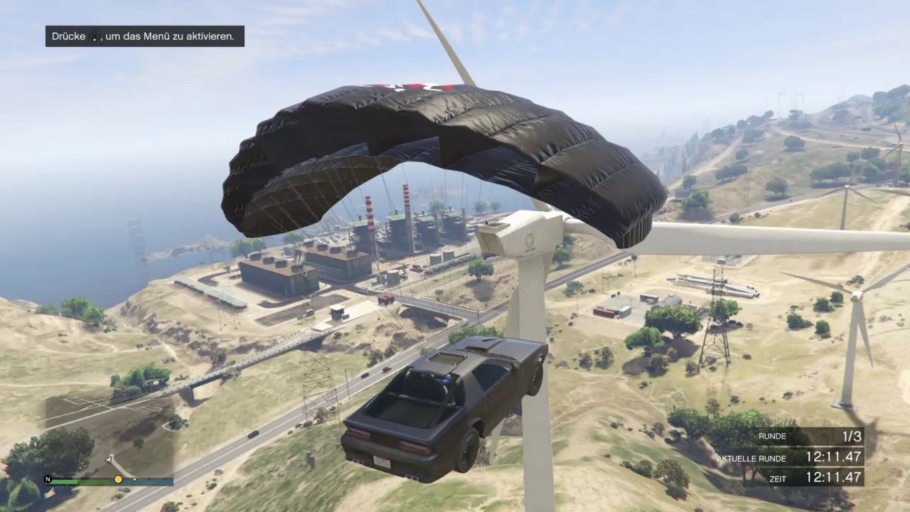 get saved by windmill!!! (Gta 5) - YouTube