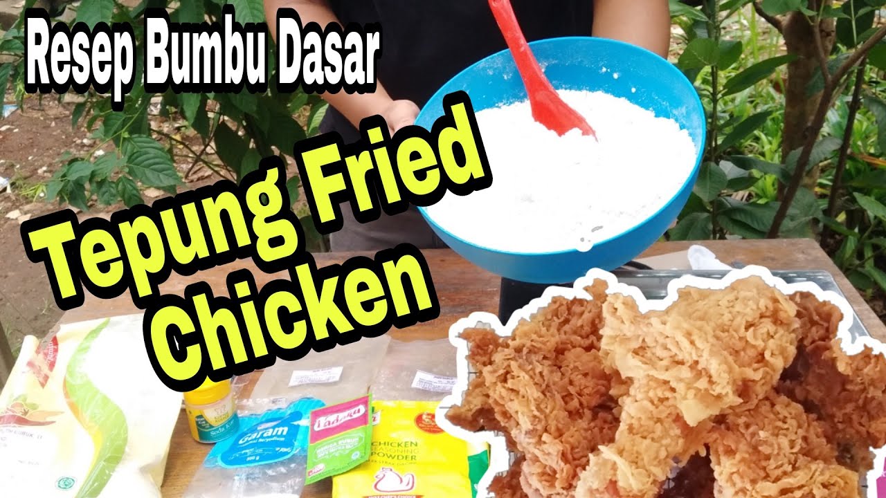 BOCORKAN RESEP BUMBU TEPUNG FRIED CHICKEN ALA KFC| resep dasar - YouTube