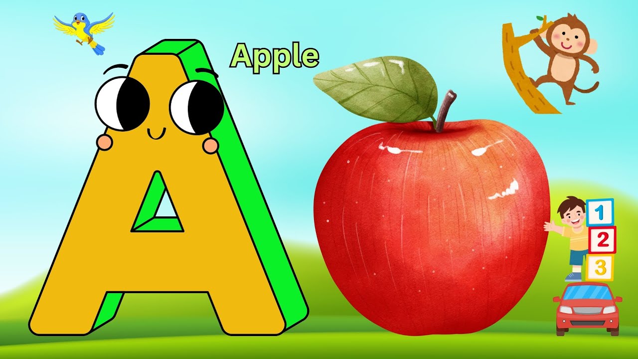 ABC Phonic Songs| 123 Counting Numbers| Vehicles Names| and Birds Names ...