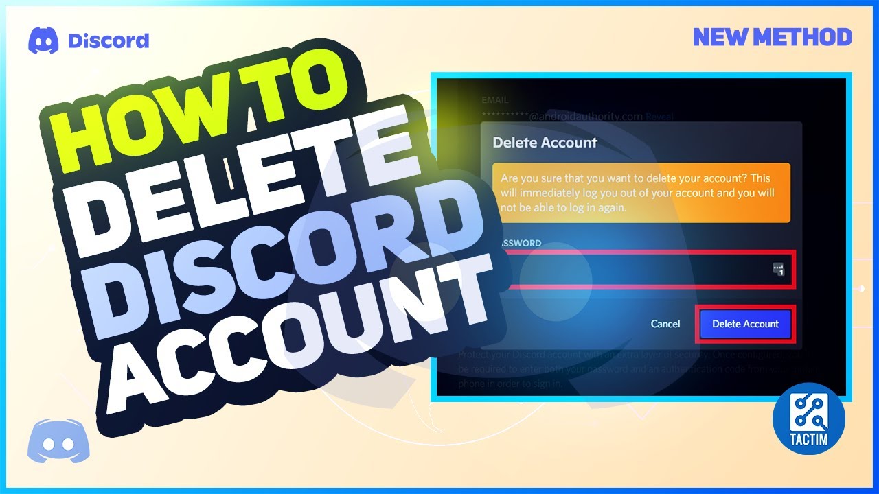 How to Delete Your Discord Account 2025: A Step-by-Step Guide - YouTube